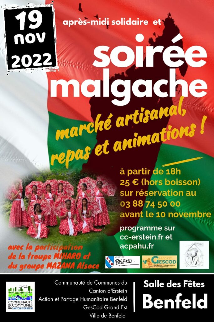 AC.PA.HU - Soirée malgache